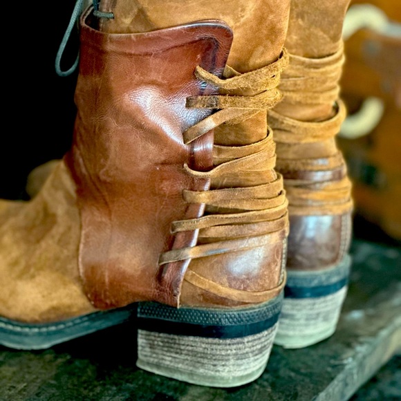 A.S.98 | Shoes | As98 All Leather Lace Up And Zip Handmade In Italy ...